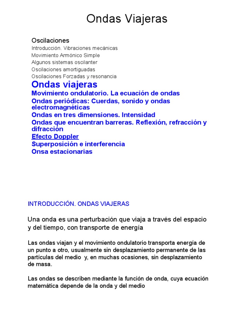 Ondas Viajeras ACv2 | PDF
