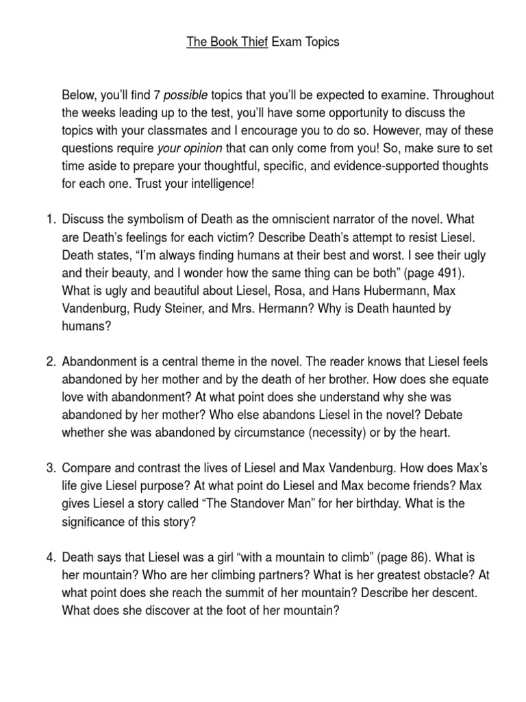 TBT Exam Topics | PDF