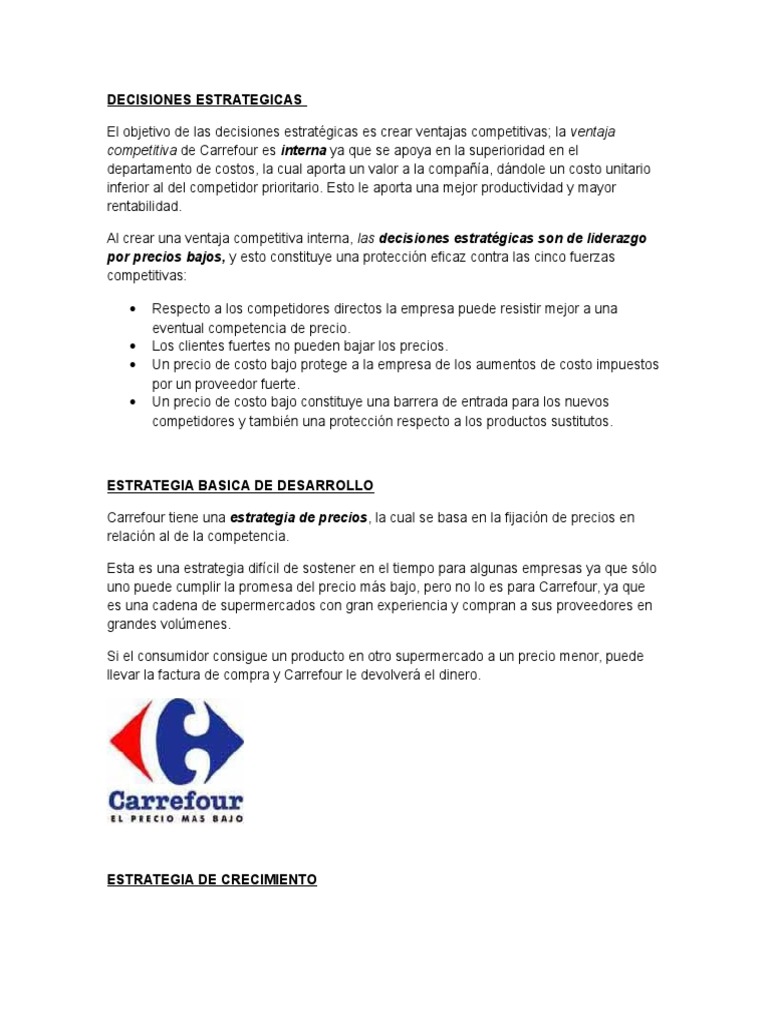 Carrefour | PDF | Distribución (comercial) | Marketing