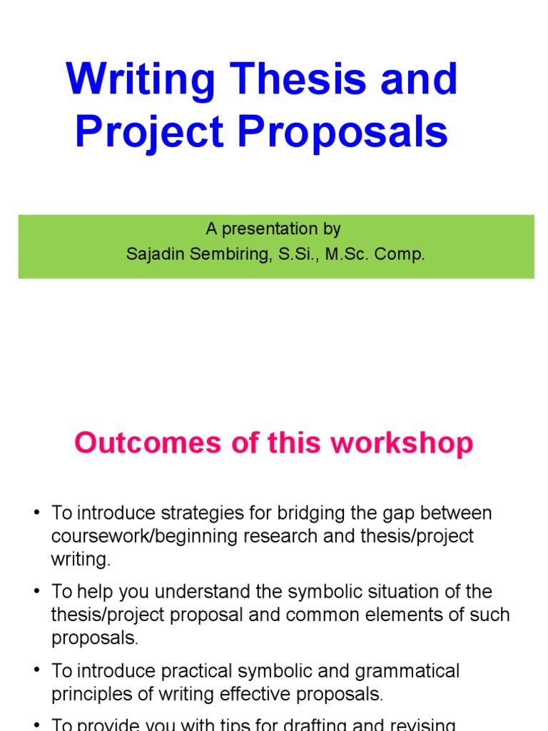 How To Write Writing Proposal | PDF | Literature Review | Thesis