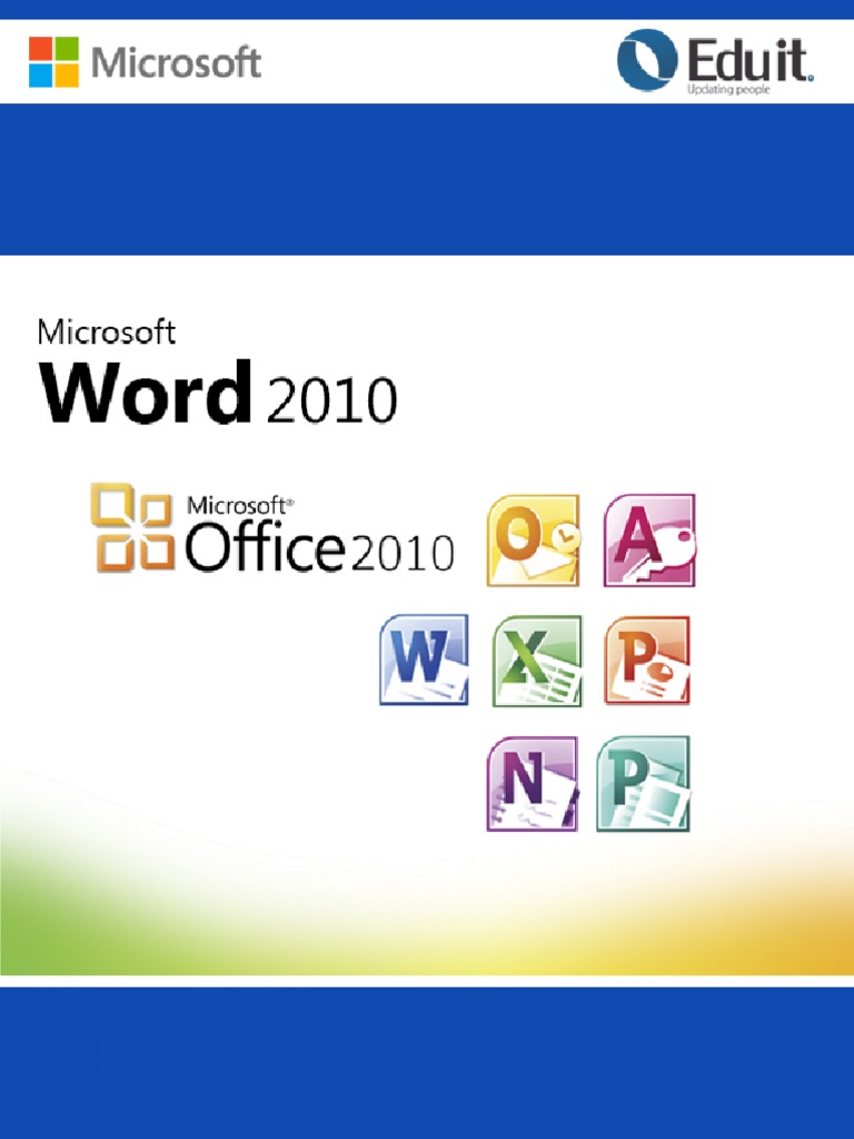 Word 2010 | PDF | Microsoft Office 2010 | Archivo de computadora