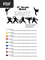 Ukulele Karate Checklist | PDF