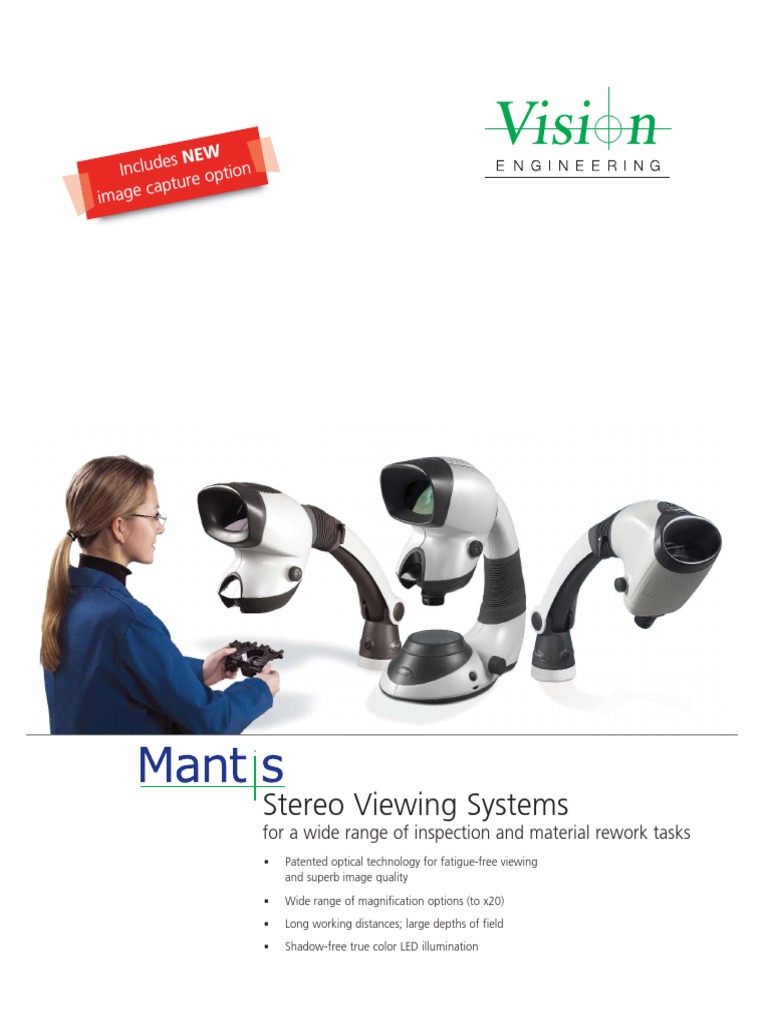 Vision Engineering Mantis Family Brochure v27 English Us | PDF | Optics ...
