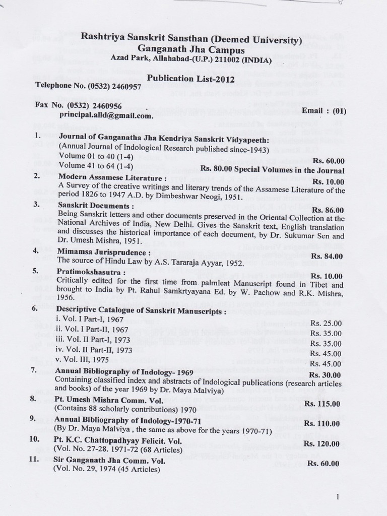 Ald Publication List PDF | PDF