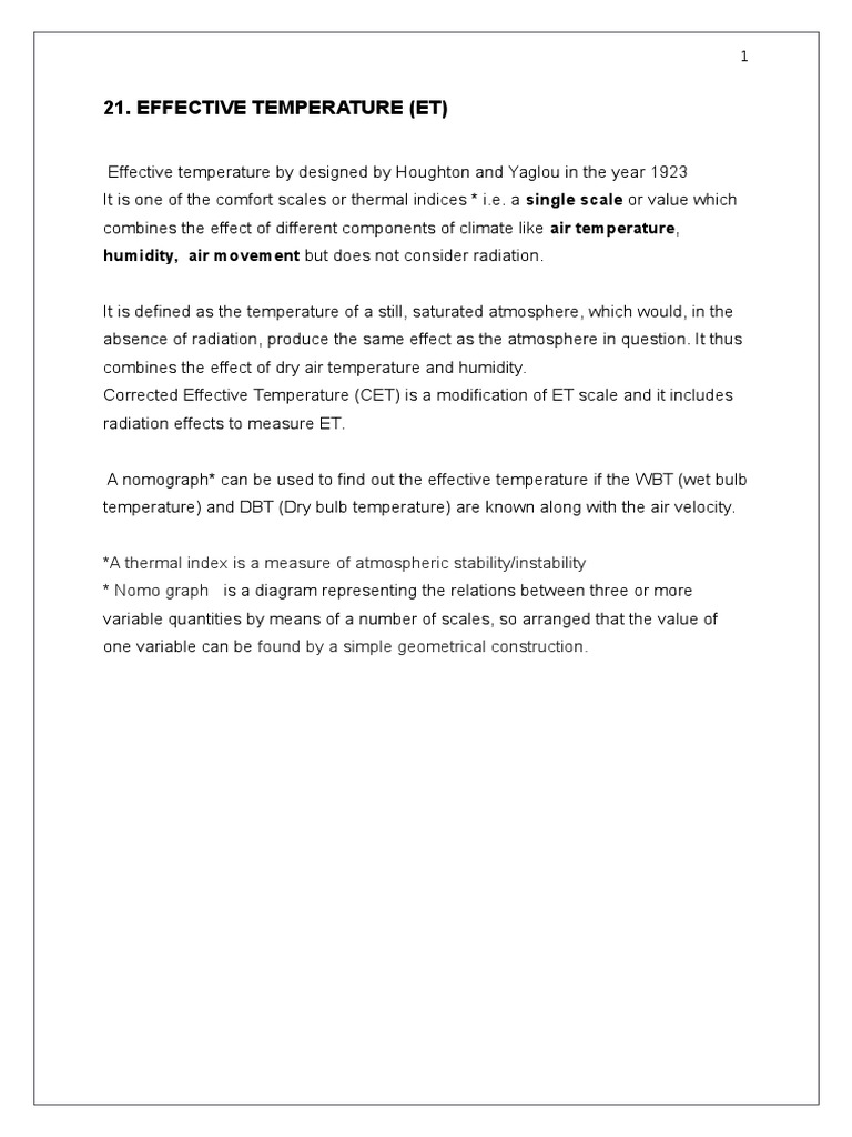 Effective Temperature | PDF | Temperature | Angle