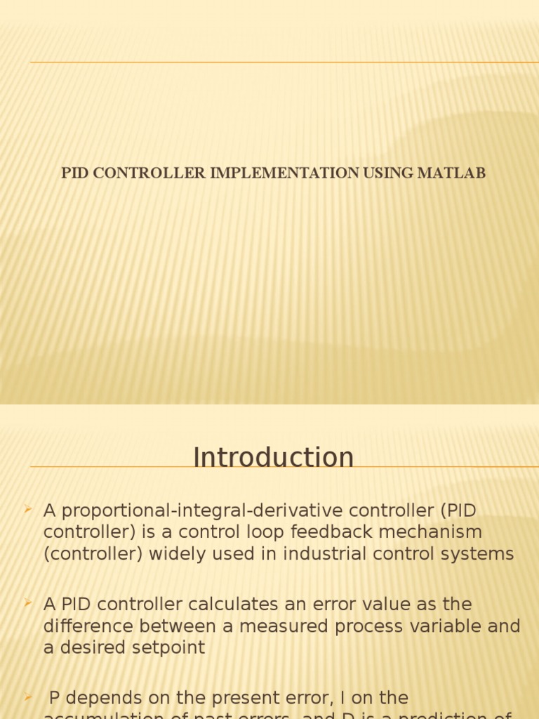 Pid | Download Free PDF | Control System | Control Engineering