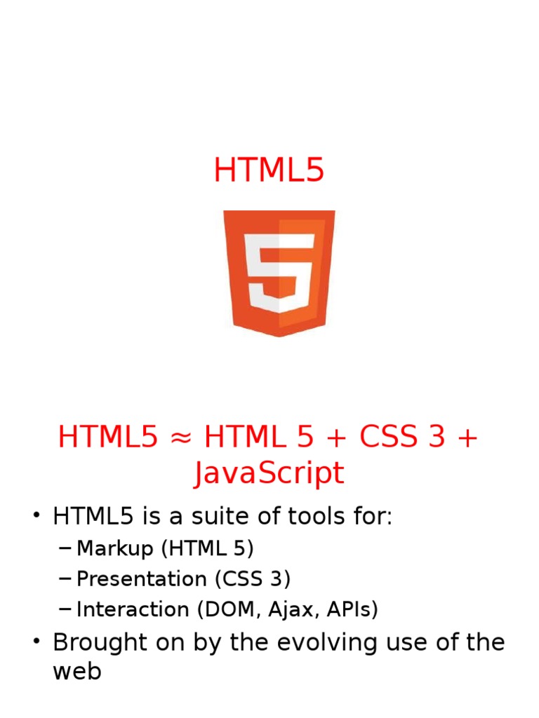 HTML | Download Free PDF | Html Element | Html5