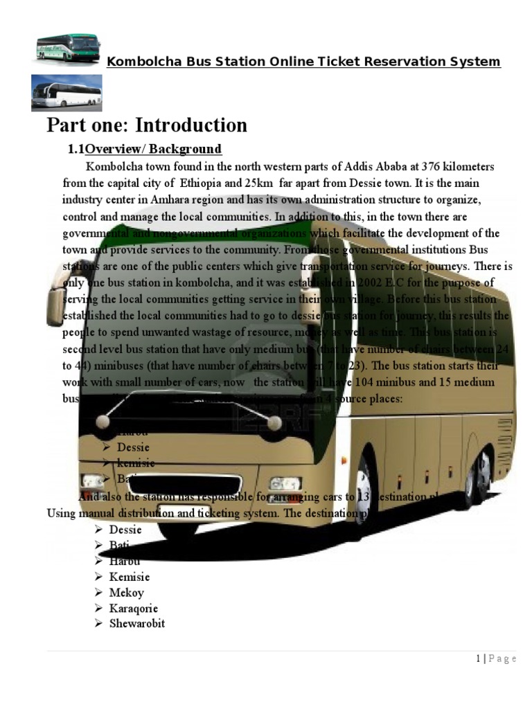 Bus Station Project | PDF | Use Case | Ticket (Admission)