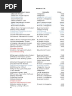 Software Pricelist Winman | PDF