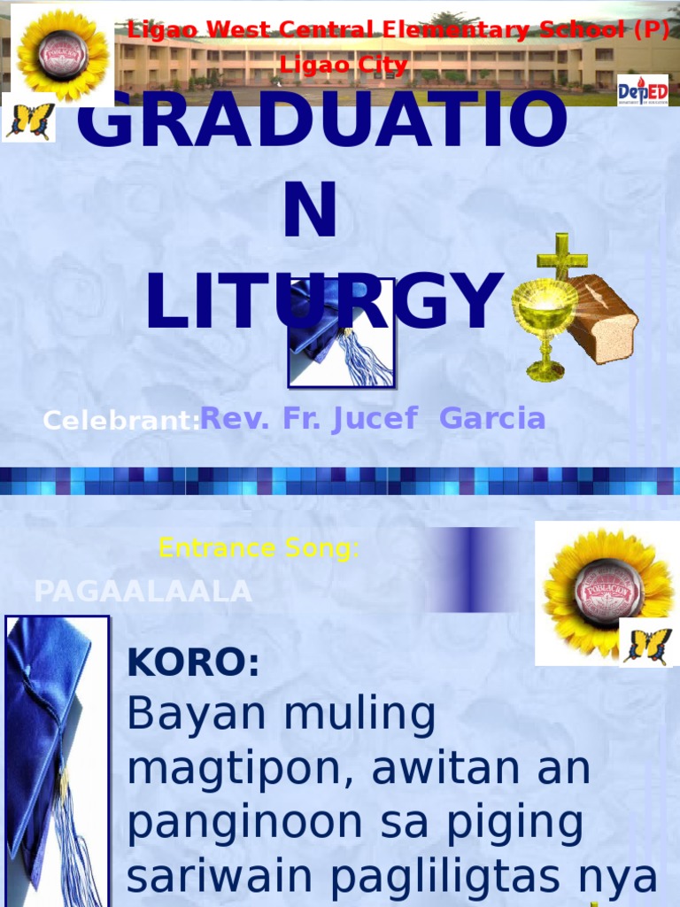 Graduation Liturgy | PDF | Mass (Liturgy) | Lord's Prayer