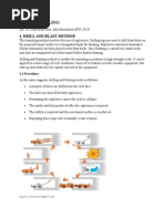 Blasting Design For Underground Excavation | PDF | Drilling | Tunnel
