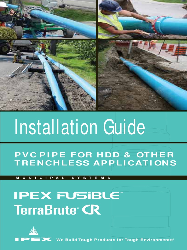 Trenchless Applications Installation Guide | PDF | Polyvinyl Chloride ...