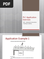 PLC Exercises | PDF | Programmable Logic Controller | Piston