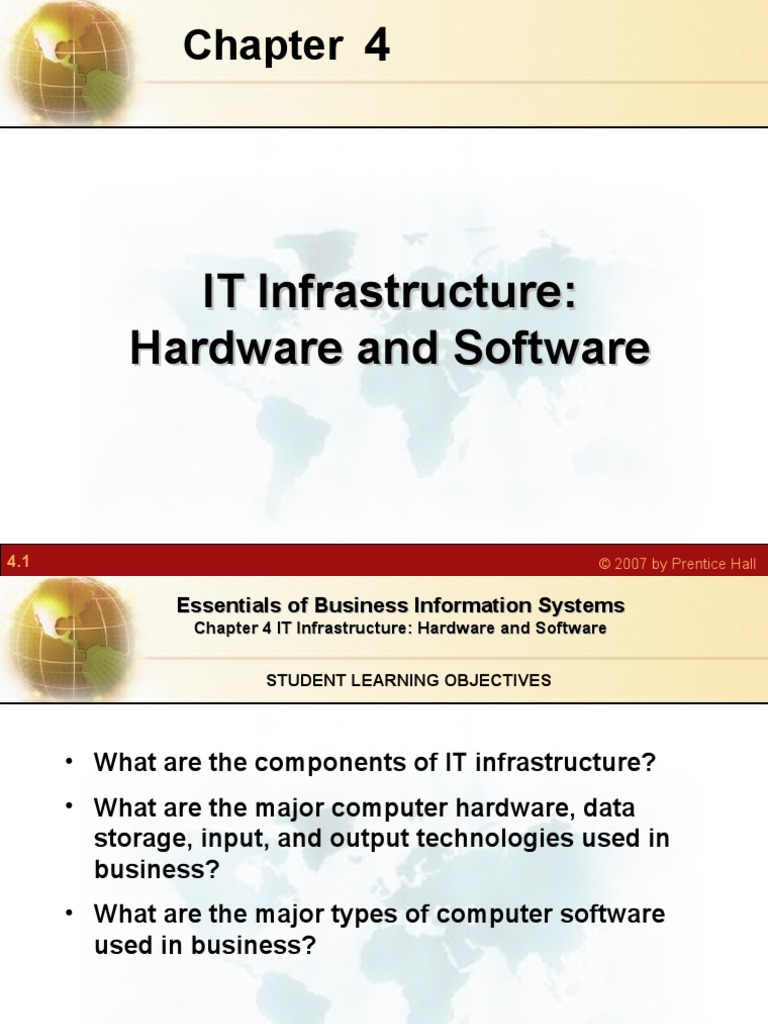 Chapter 5 IT Infrastructure | PDF | Computer Data Storage | Computer ...