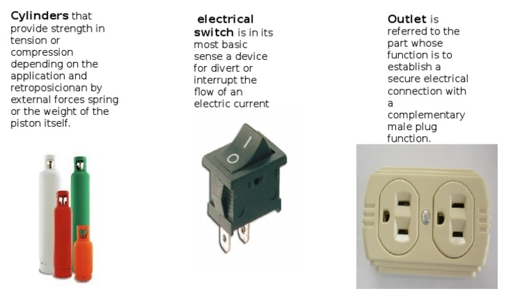 Cylinders Electrical Switch Outlet | PDF | Energy Technology | Engine ...