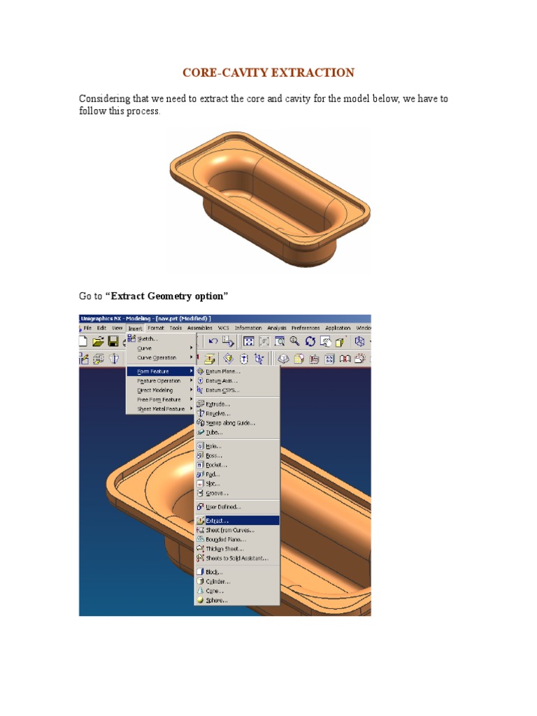 Core-Cavity Extraction UG | PDF | Teaching Methods & Materials | Computers