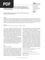 BC Iron Deficiency Guidelines Summary | PDF | Iron | Anemia