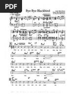 Bye Bye Blackbird (Lyrics) | PDF