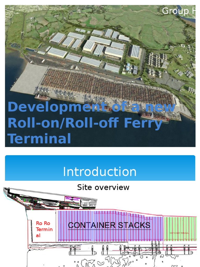 New Roll-on/Roll-off Ferry Terminal Design | PDF | Deep Foundation ...