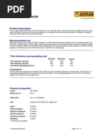 Jotun Epoxy HR Technical Data Sheet | PDF | Abrasive | Epoxy