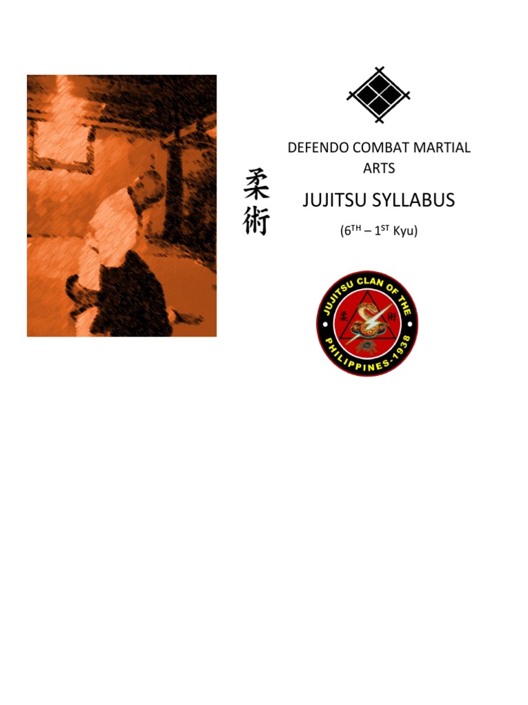 Defendo Combatives Jujitsu System Complete Syllabus | PDF | Japanese ...