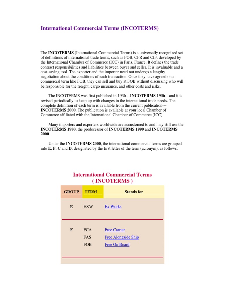 Logistics Notes From Ex9-11 | PDF | Freight Transport | Trade