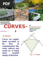 Route Surveying and Earthworks Handout | PDF | Angle | Tangent