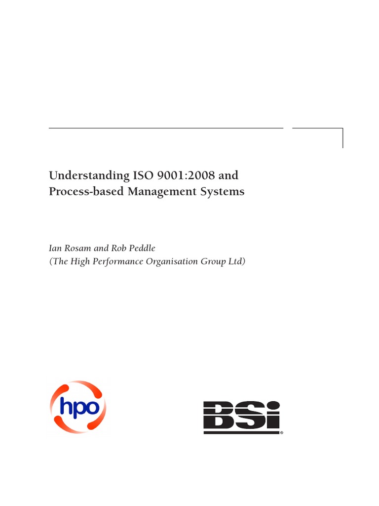 Iso 9001 - 2008 Process Approach | PDF | Iso 9000 | Quality (Business)