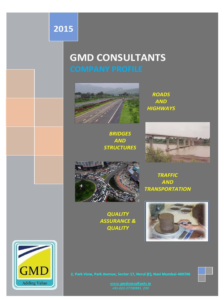 GMD Company Profile - January 2015 | PDF | Road Transport | Industries