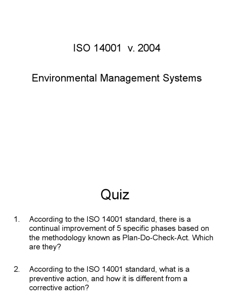Iso 14001