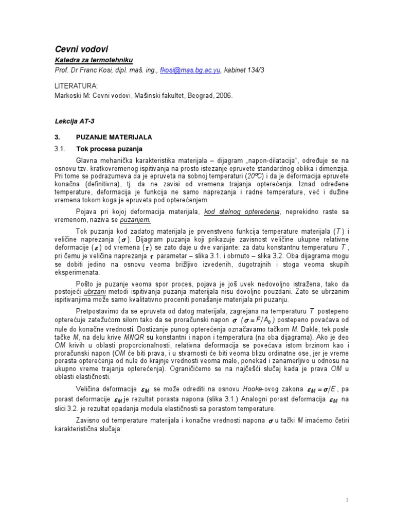 03 Puzanje Materijala at 3 | PDF