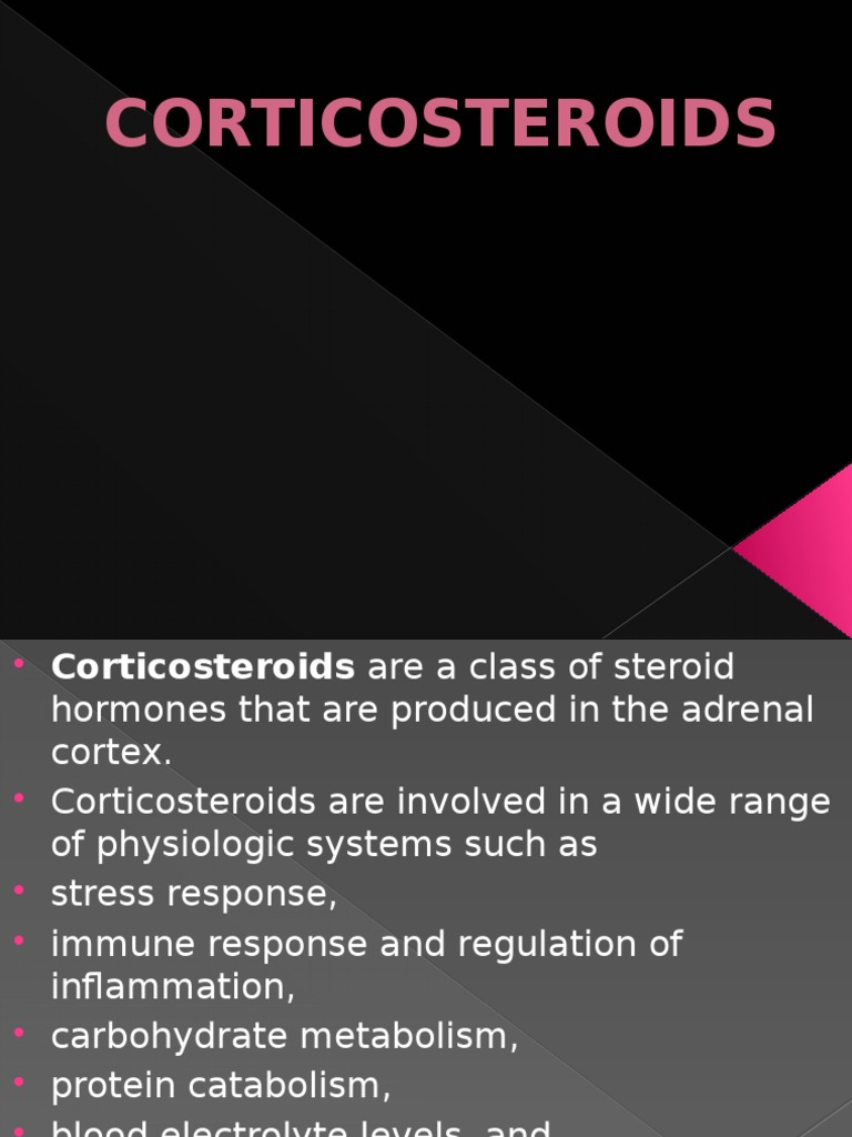 Corticosteroids | PDF | Corticosteroid | Glucocorticoid