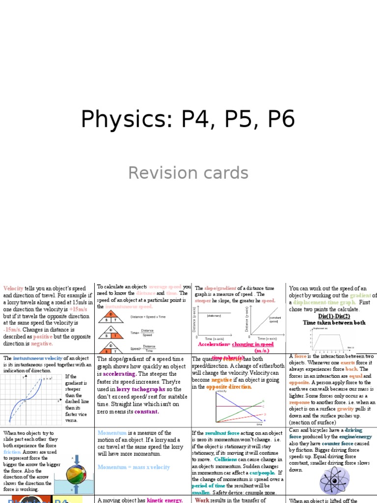 GCSE Physics P4 & P5 Revision Notes | PDF | Radioactive Decay ...