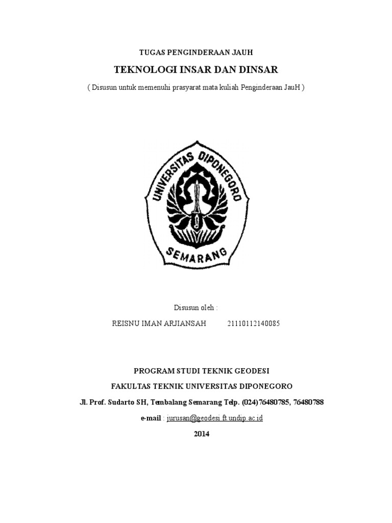 Insar Dan Dinsar | PDF | Metode & Bahan Ajar | Sains & Matematika