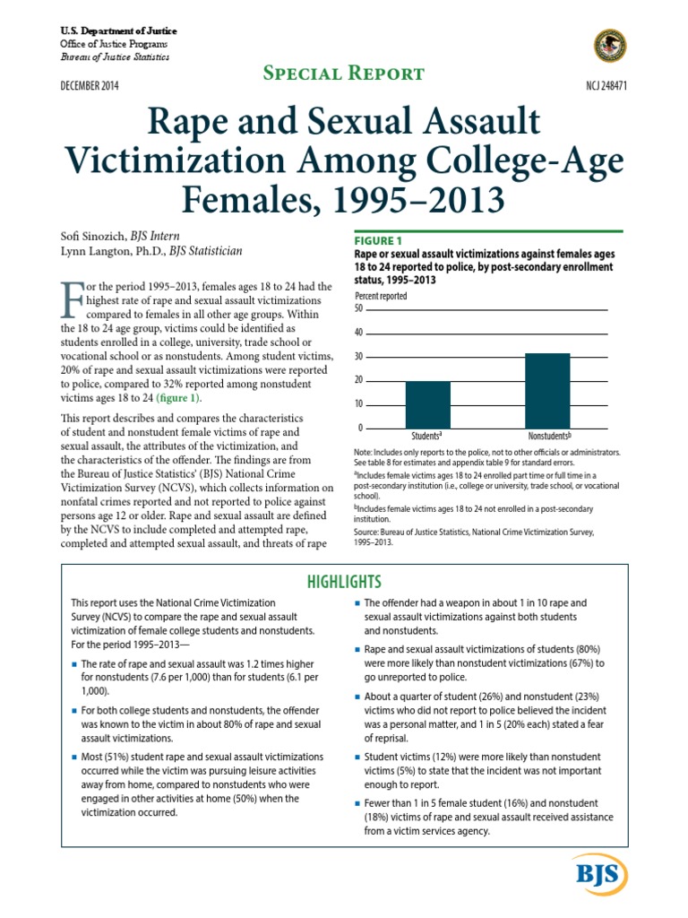 DOJ Sexual Assault | PDF
