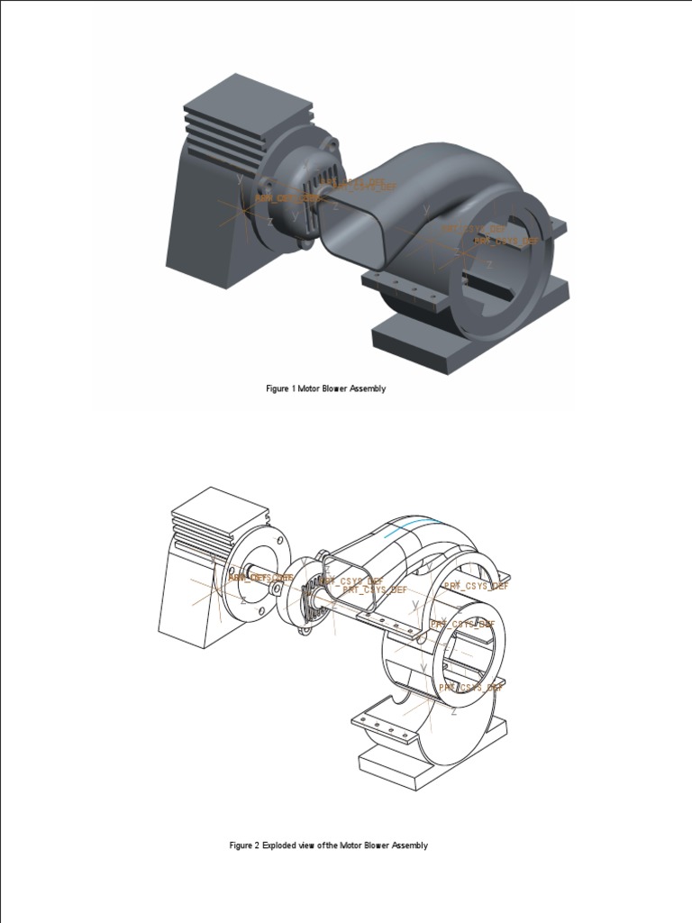 Motor Blower Assembly | PDF