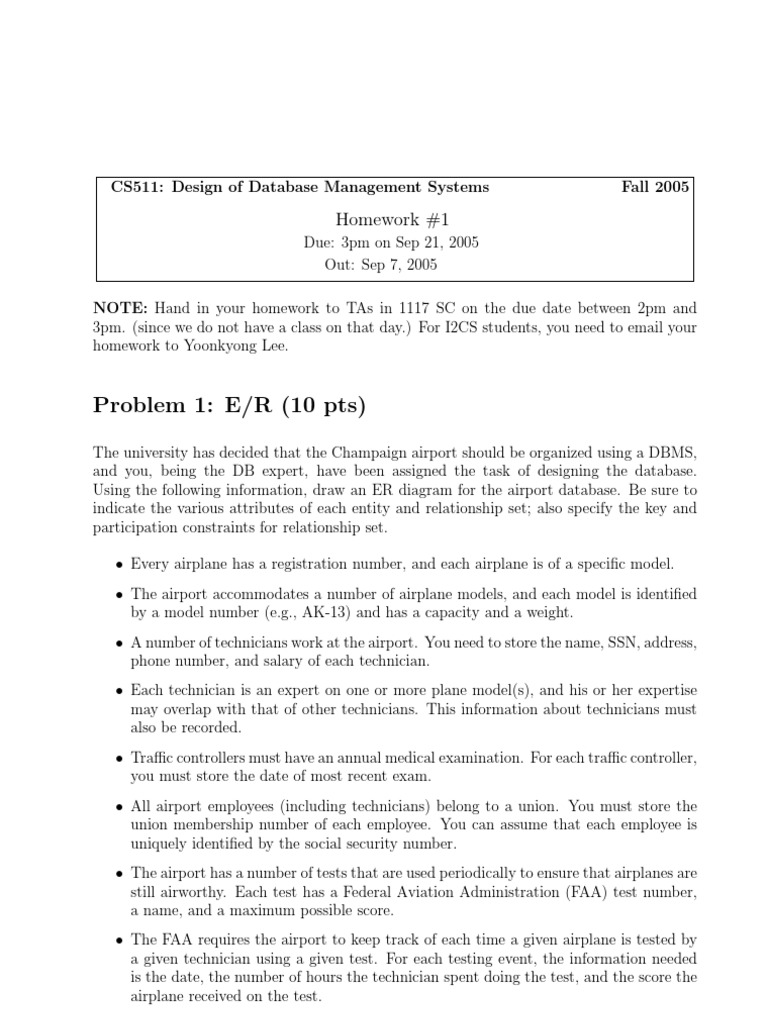 HW 1 | PDF | Database Index | Databases