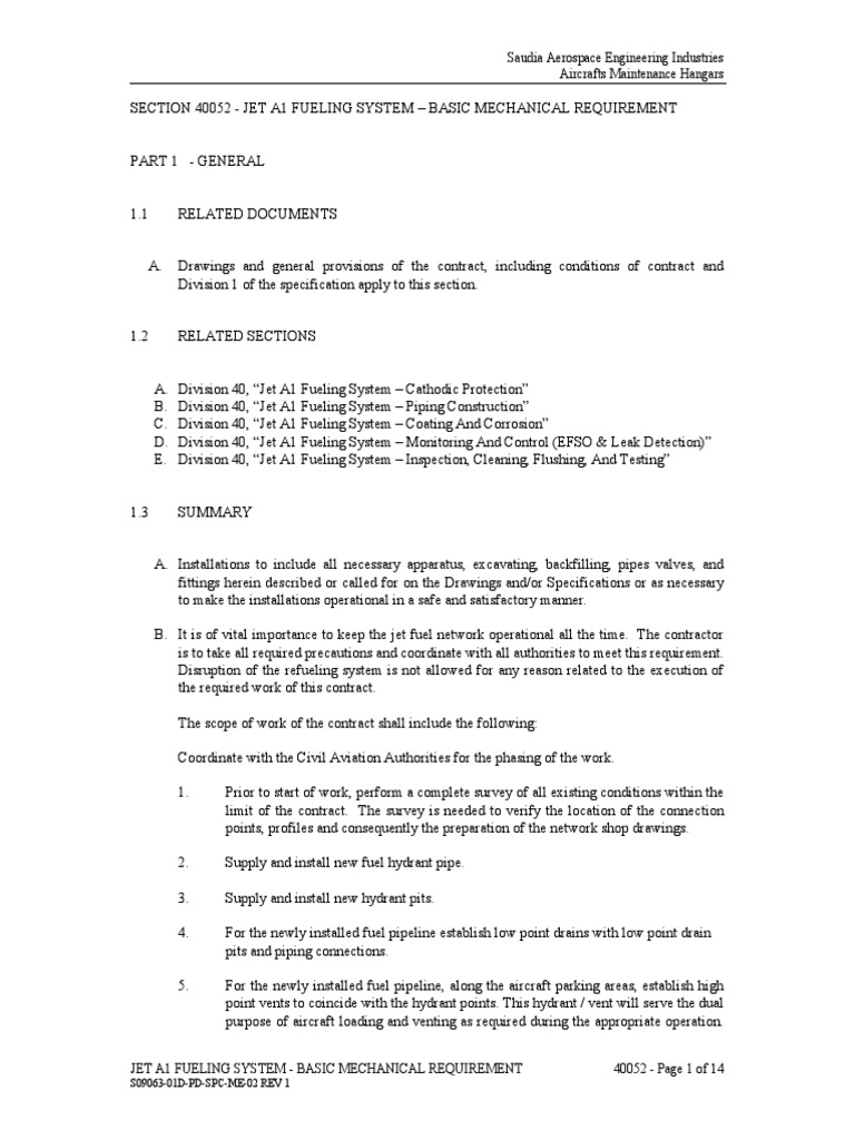 Jet A1 Fueling System | PDF | Pipe (Fluid Conveyance) | Structural Steel