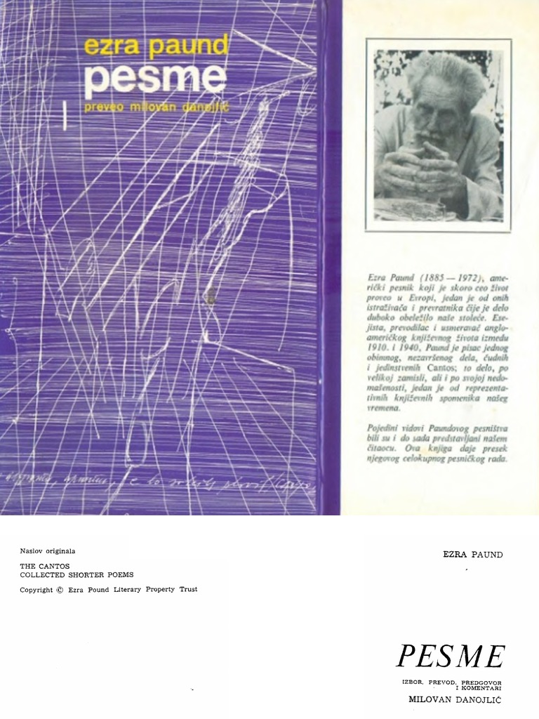 Ezra Paund - Pesme | PDF