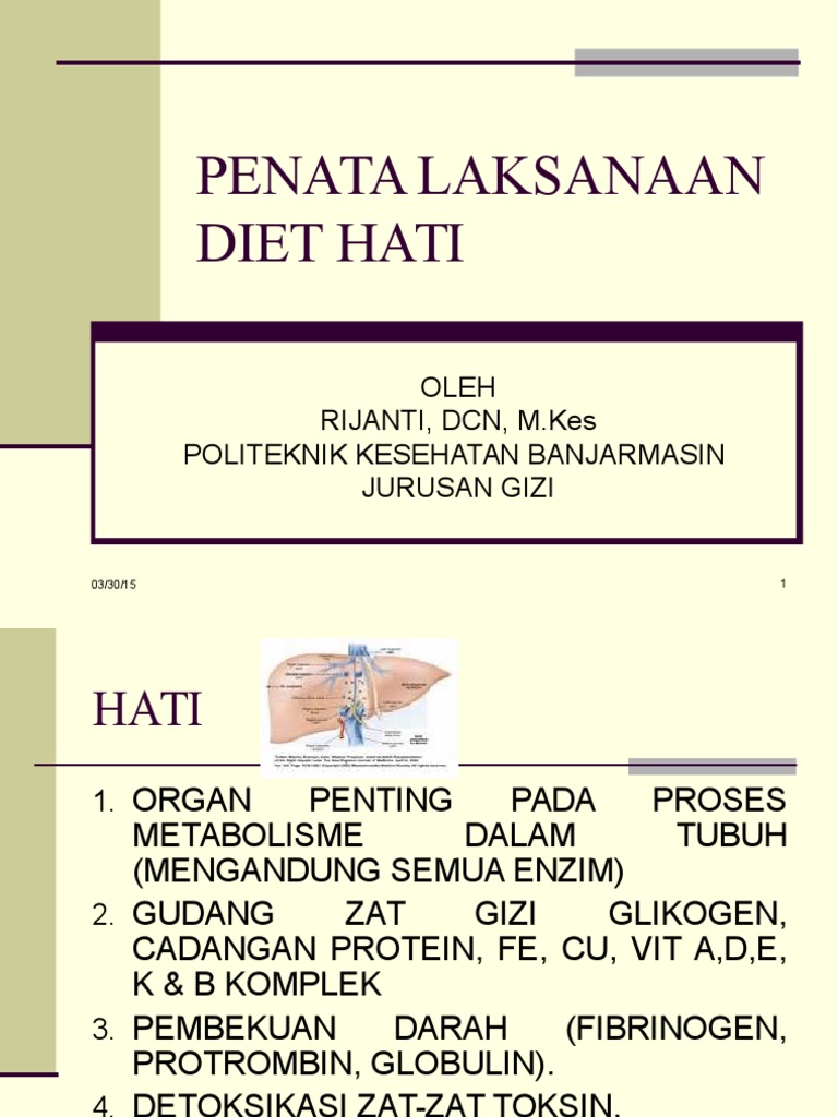 Diet Hati | PDF