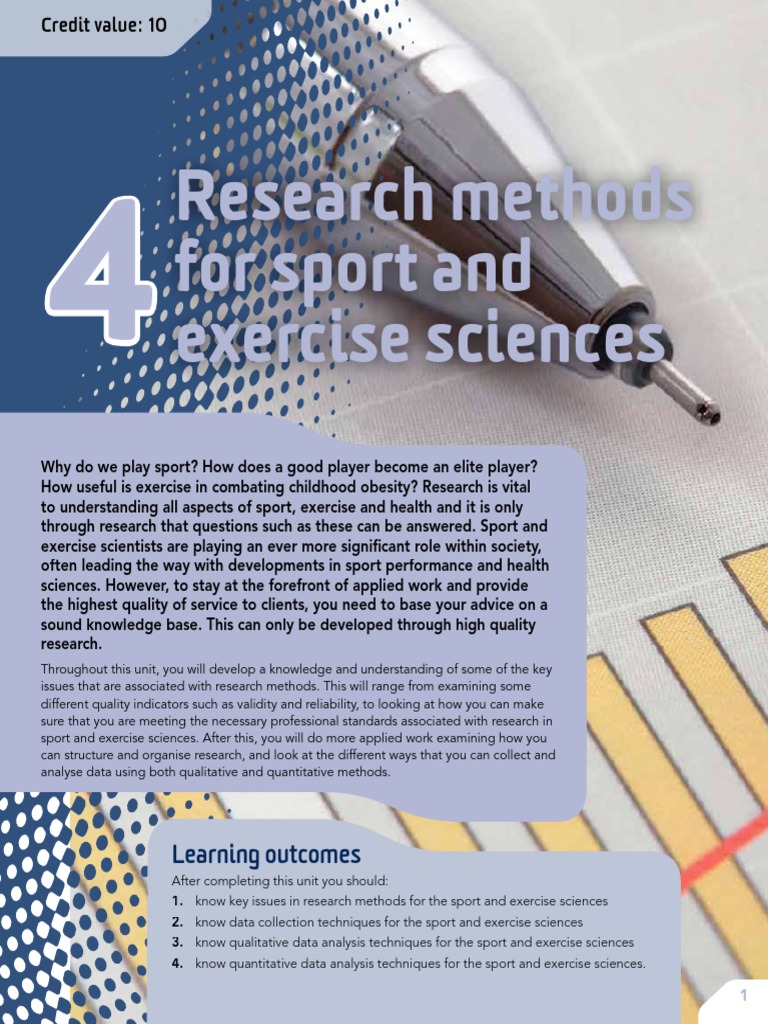 Research Methods For Sport and Exercise Sciences PDF | Download Free ...