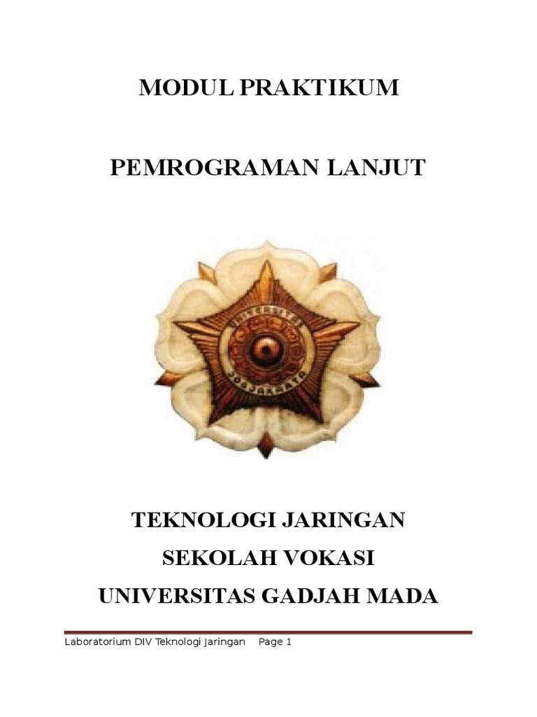 Pemrograman Lanjut | PDF | Metode & Bahan Ajar