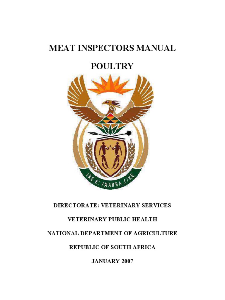 Poultry Manual | PDF | Slaughterhouse | Animal Slaughter