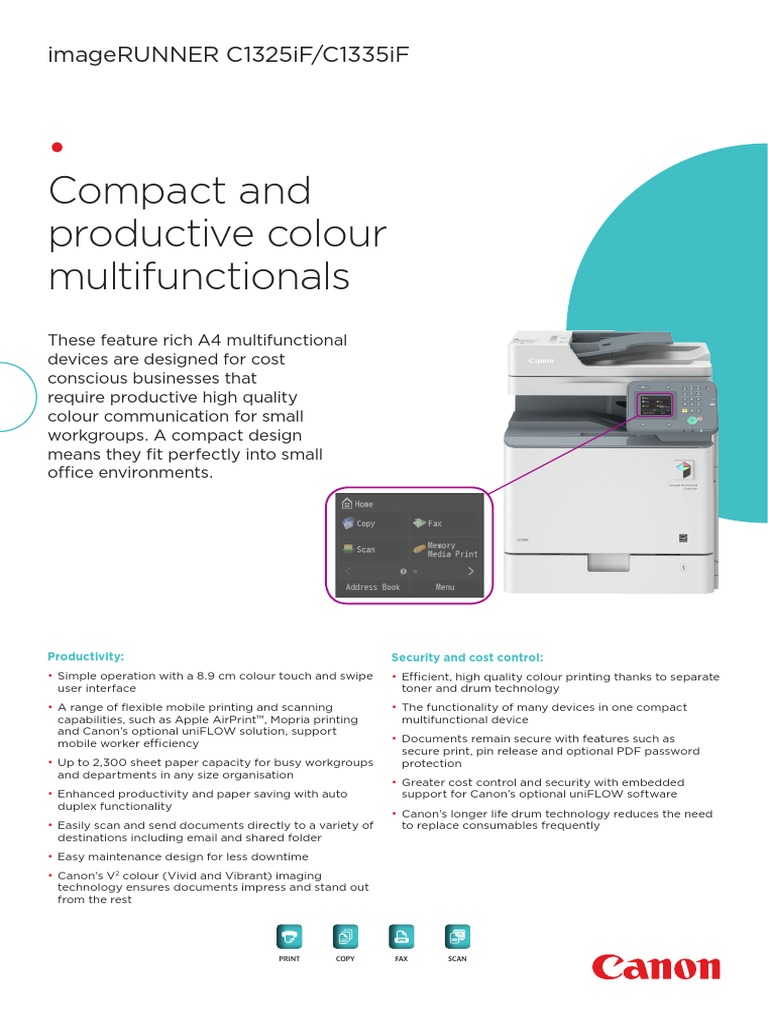 imageRUNNER - C1325iF - C1335iF p9112 c3879 en - GB 1422868383 | PDF ...