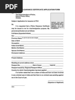 TCI Police Record Application Form | PDF | Criminal Record | Government ...