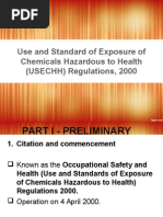 Usechh 2000 Reg | PDF | Personal Protective Equipment | Occupational ...