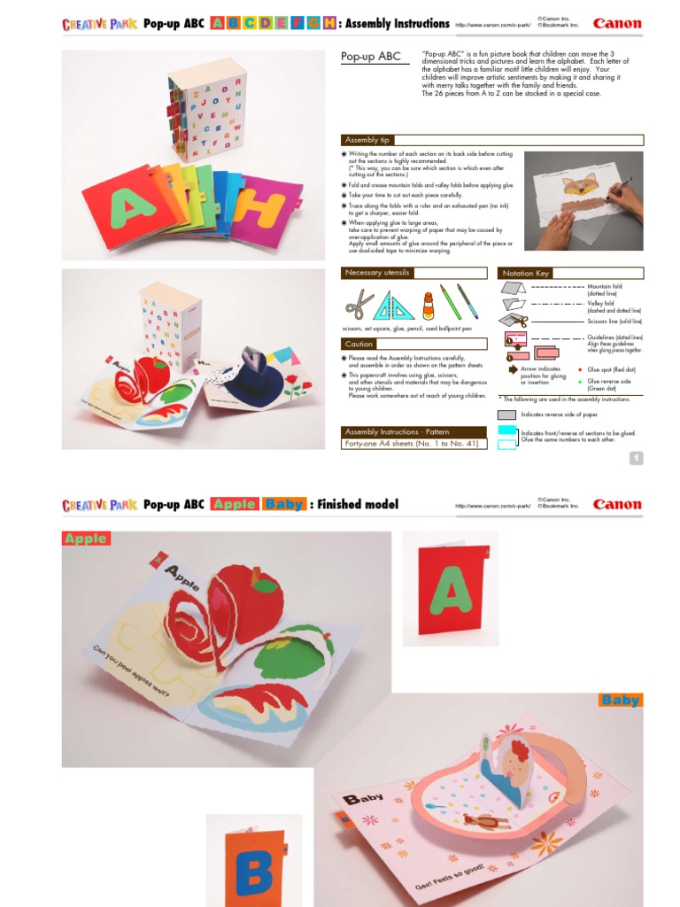 Pop-Up ABC | PDF | Leisure