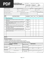 Porta Cabin Inspection Checklist | PDF | Ac Power Plugs And Sockets ...