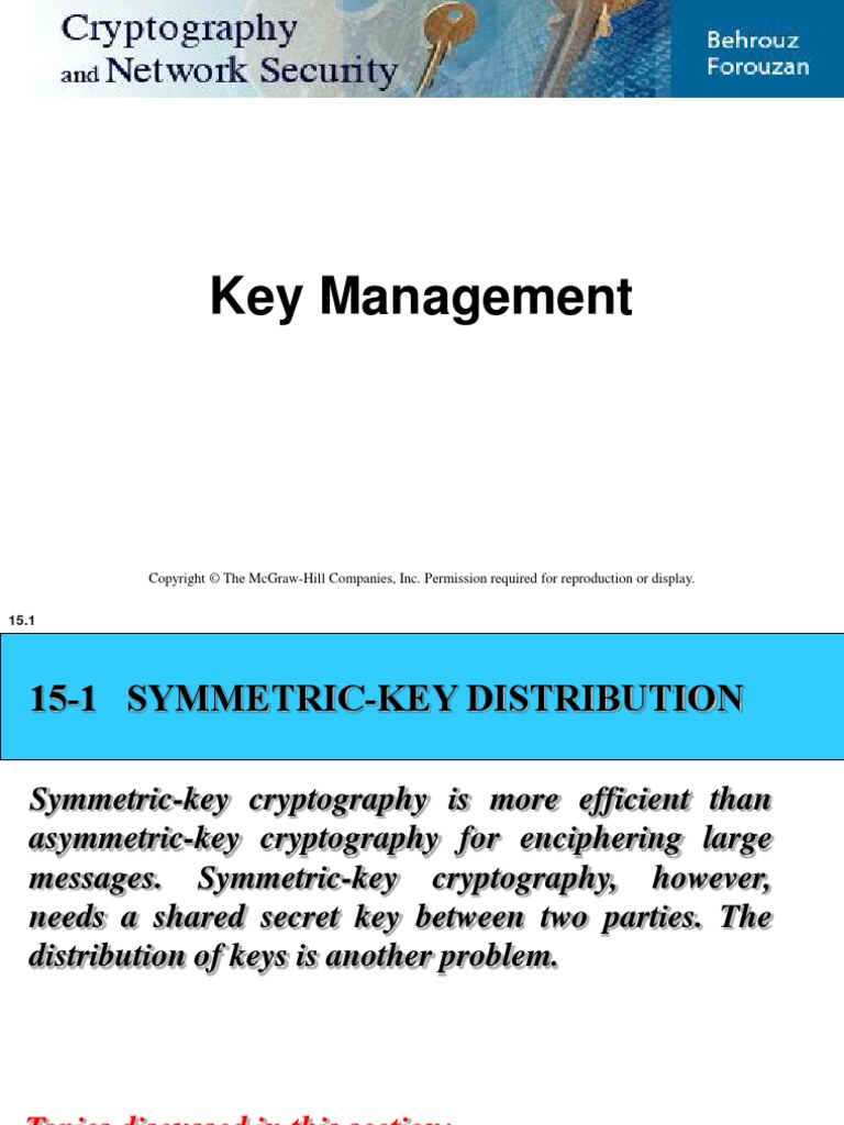 Crypto Key Management | Download Free PDF | Public Key Certificate ...