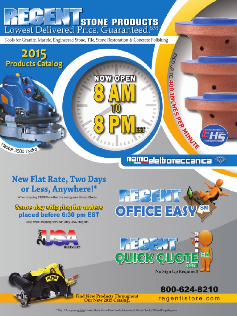 2015-Regent Stone Products Catalog | PDF | Countertop | Mill (Grinding)